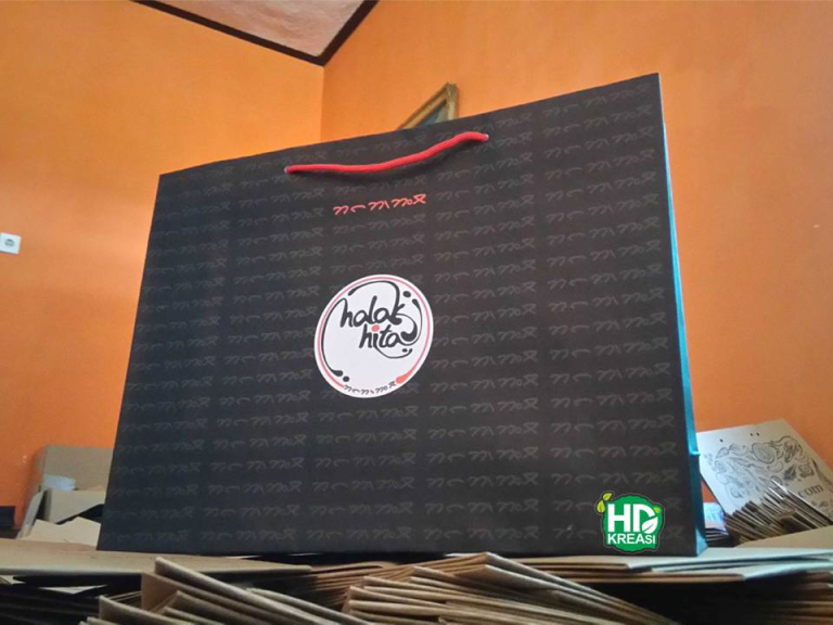 Kemasan Baju Model Tas Kertas